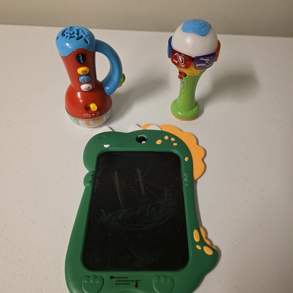 Toys | Vtech Kids Toy Bundle Green Red Blue | Poshmark
